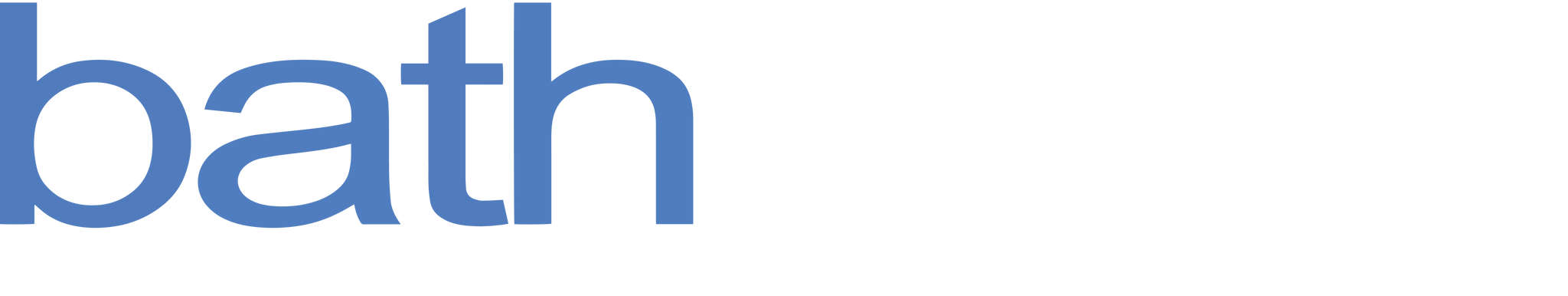 Bathmate Logo - White